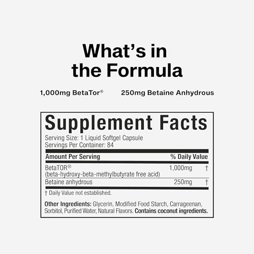 Post-workout muscle support with HMB