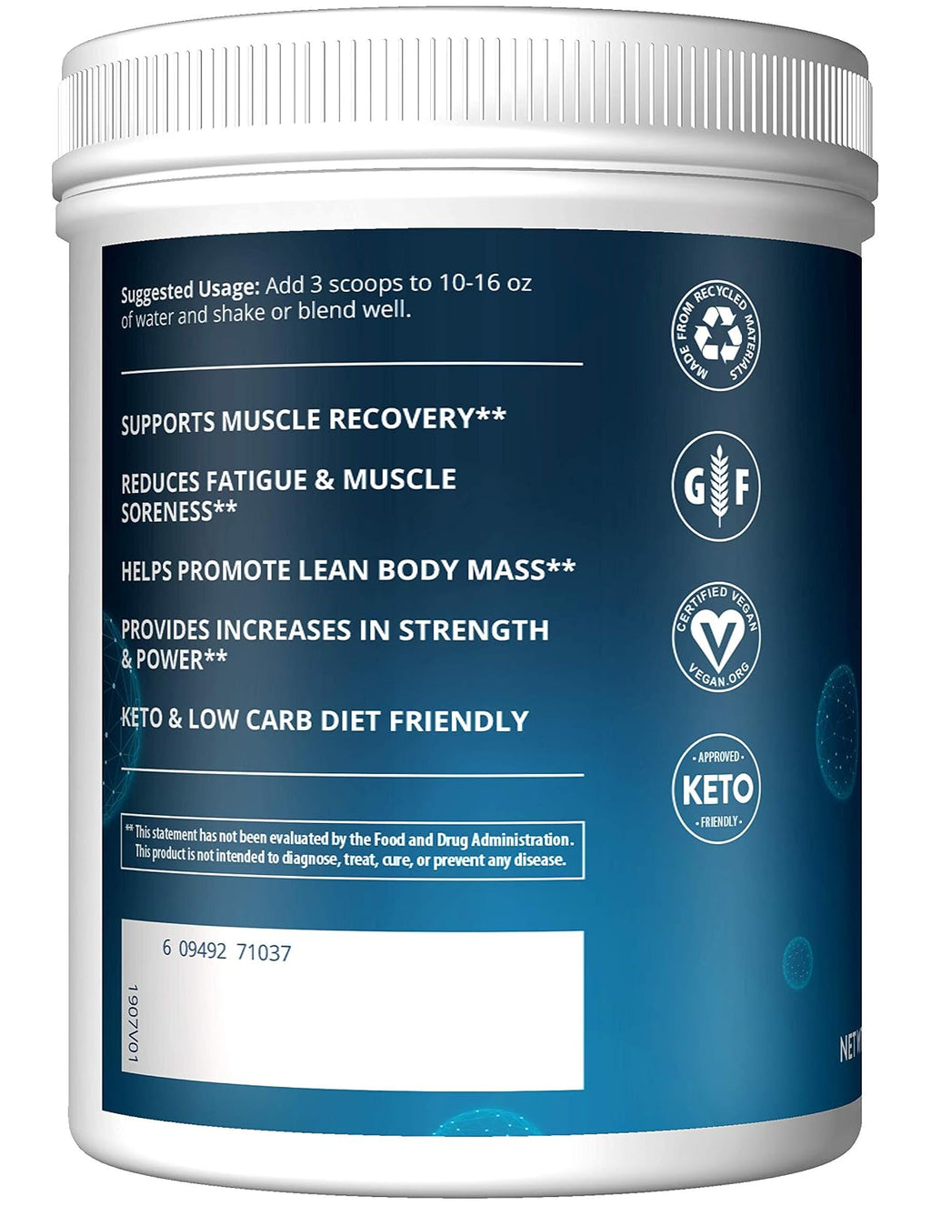 post-workout recovery BCAA supplement
