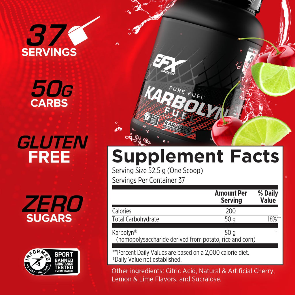 post-workout recovery carbohydrate powder
