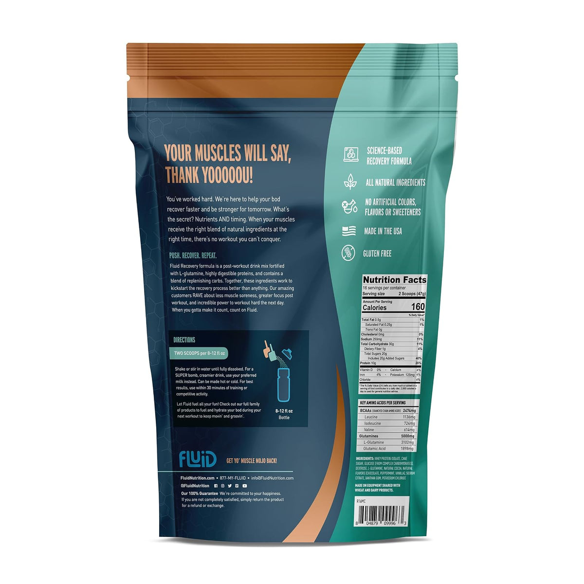 post-workout recovery drink mix