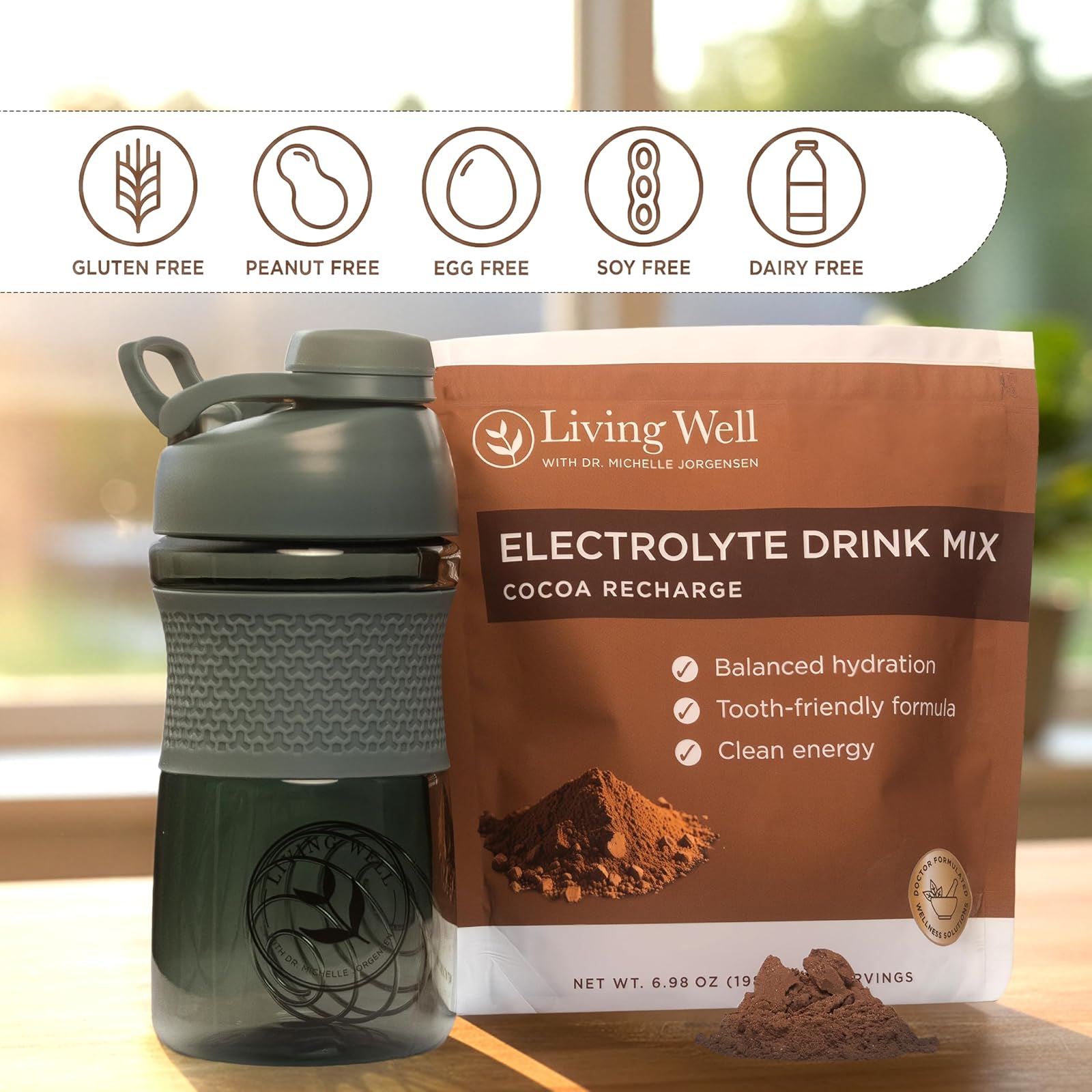 post-workout recovery electrolyte powder