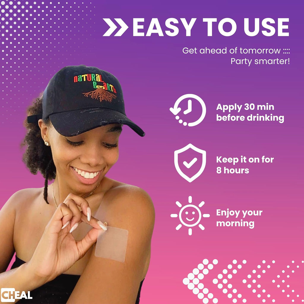 Post-workout recovery patch for energy