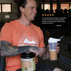 post-workout recovery whey protein shake