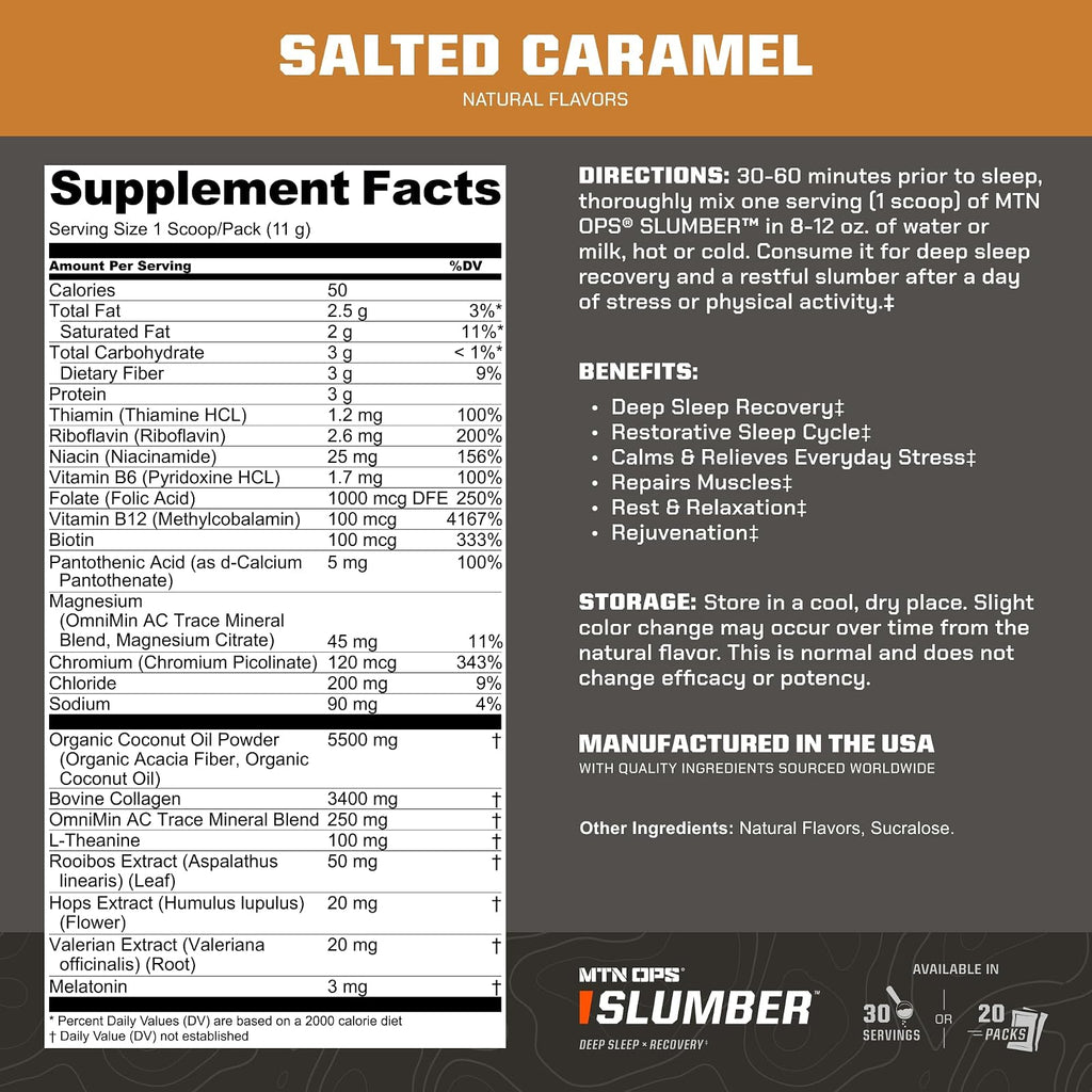 post-workout sleep aid powder