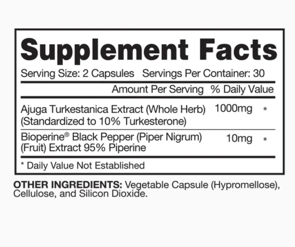 Post-workout Turkesterone supplement benefits