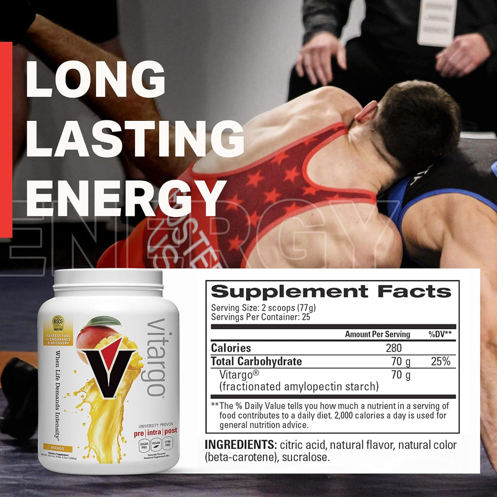 Post-workout Vitargo for muscle recovery