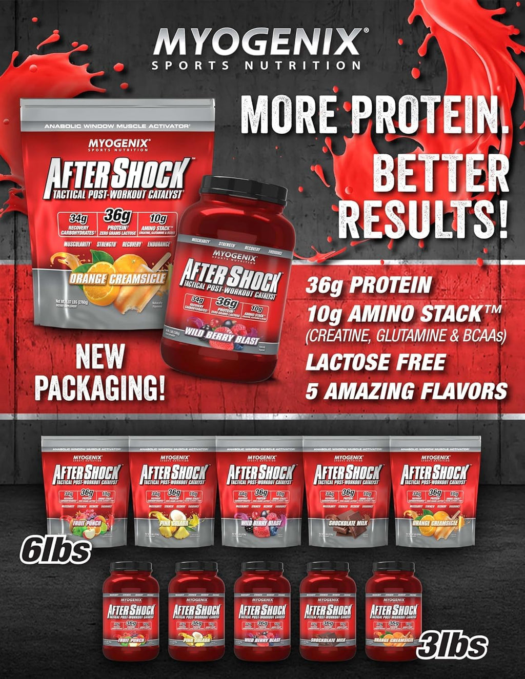 post-workout whey protein supplement