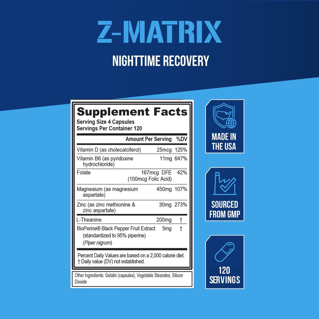 post-workout zinc supplement by EVL