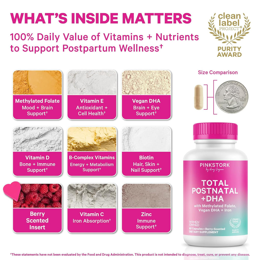postnatal DHA capsules for nursing mothers
