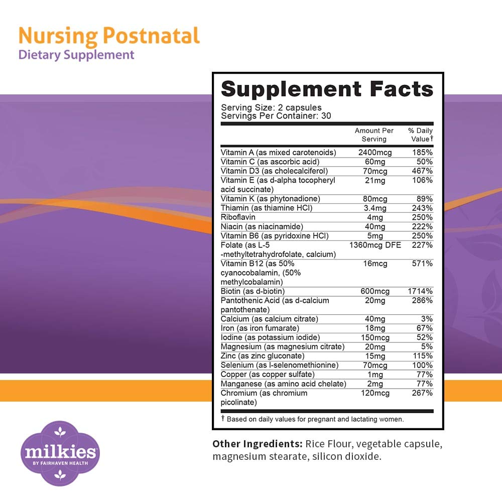 postnatal multivitamin for new mothers