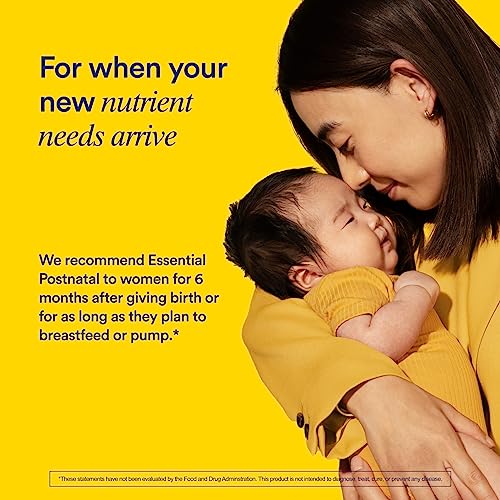 Postnatal multivitamin with natural ingredients