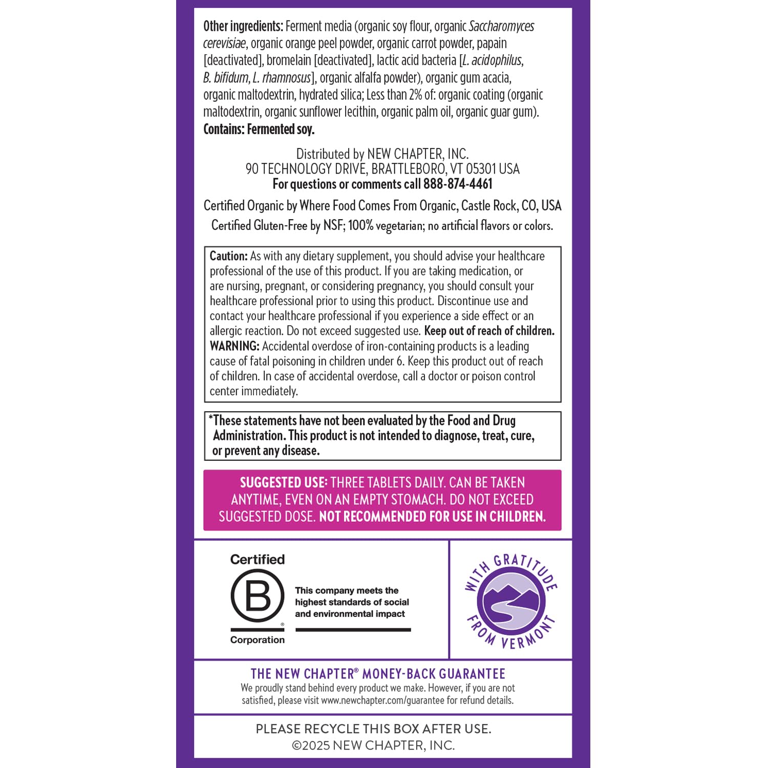 postnatal multivitamins for energy and recovery