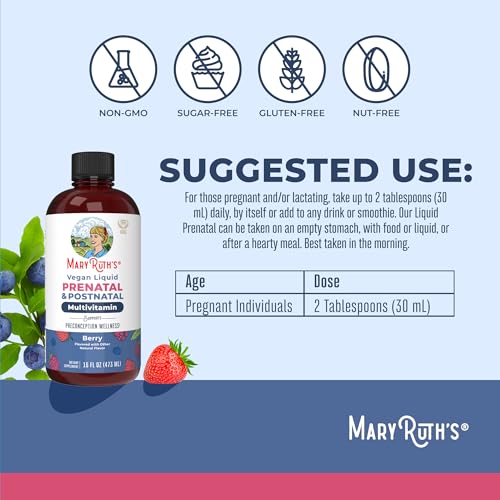 postnatal support with MARYRUTH'S vitamins
