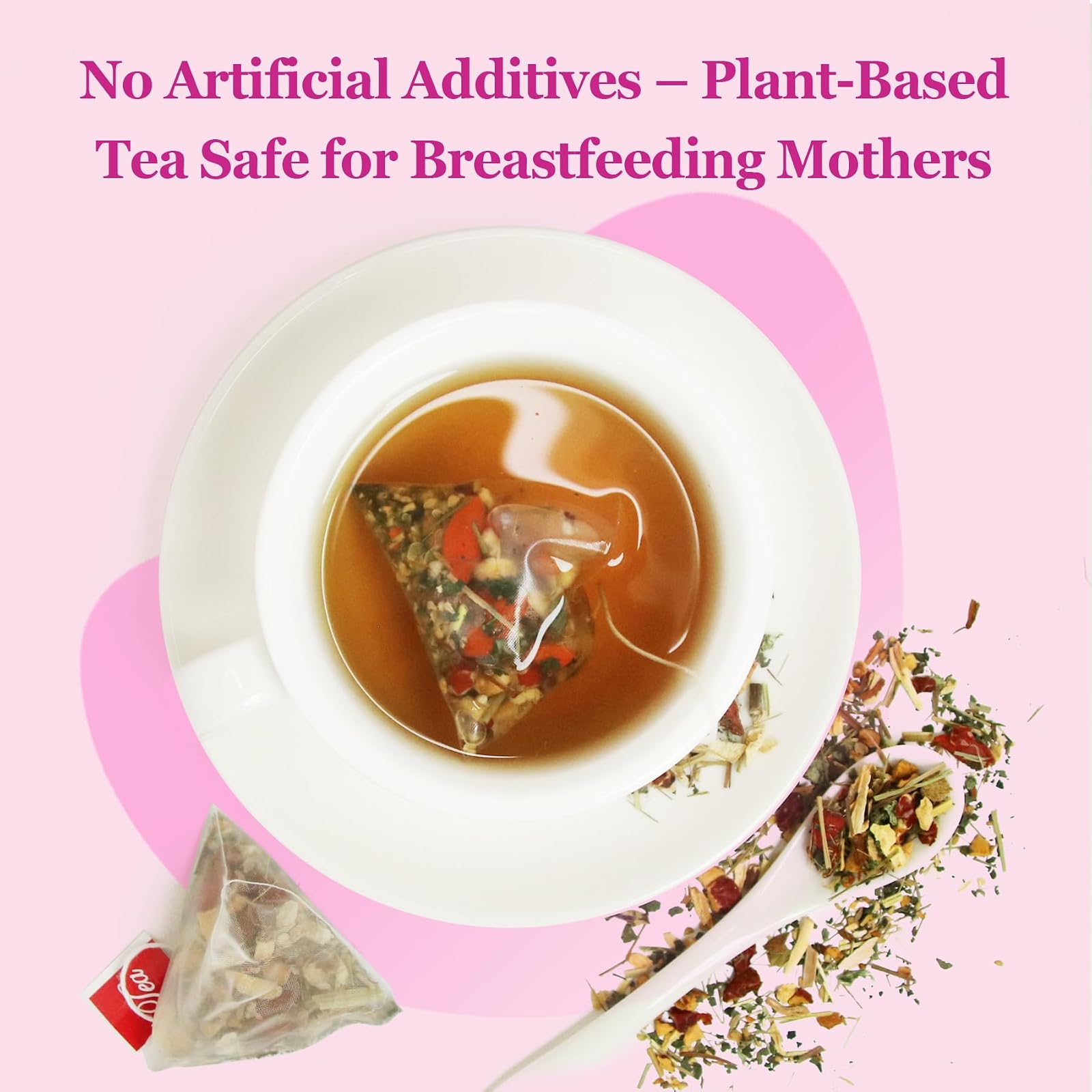 postpartum wellness with herbal tea
