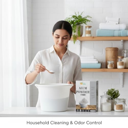 potassium alum for eco-friendly cleaning