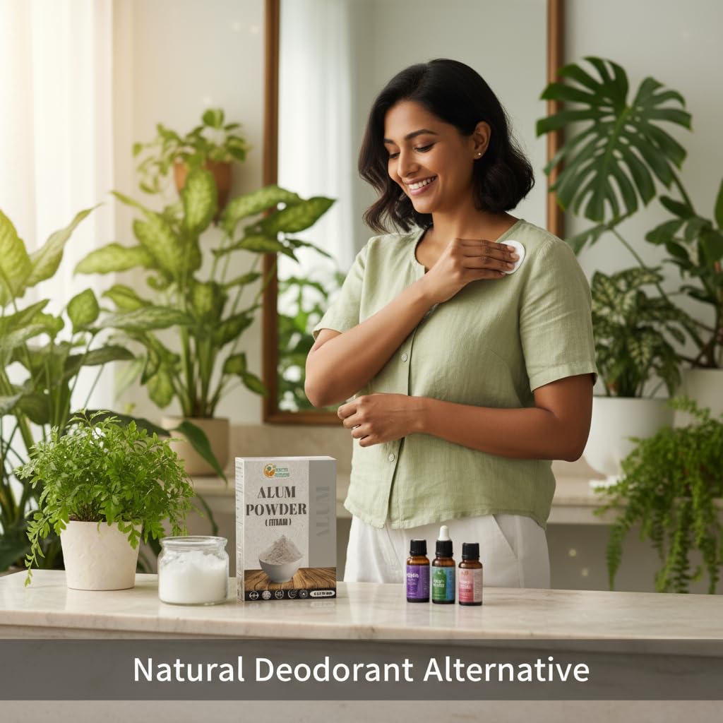 potassium alum powder for personal care