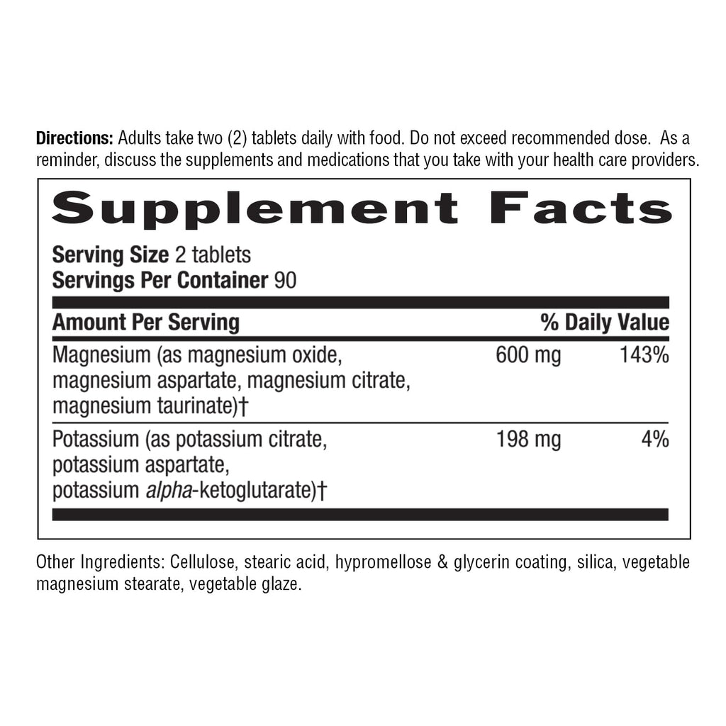 potassium and magnesium for heart support