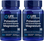 Potassium and magnesium supplement capsules