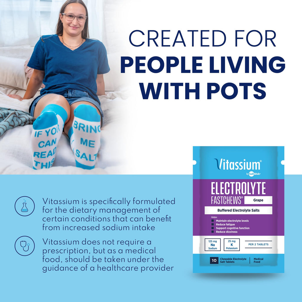 potassium and sodium fast-acting chews