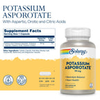Potassium asporotate for muscle function