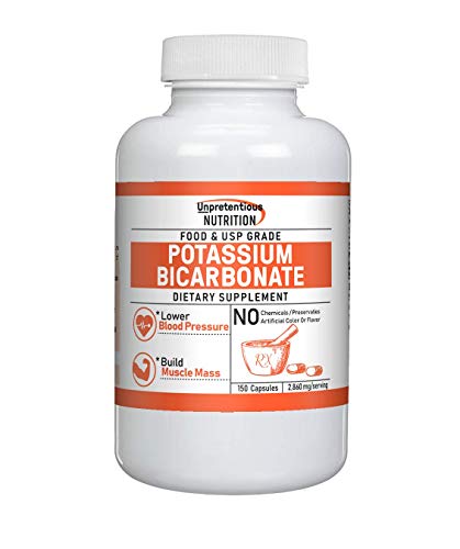 potassium bicarbonate capsules for muscle support