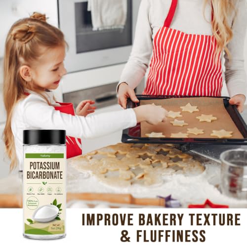 Potassium bicarbonate for baking recipes