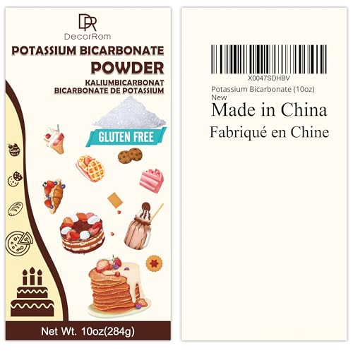 potassium bicarbonate for better baking