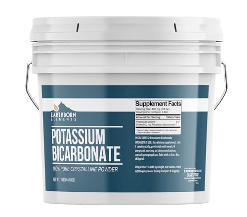 potassium bicarbonate for cheese making
