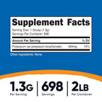 Potassium bicarbonate for muscle recovery
