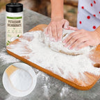 Potassium bicarbonate for pH balance