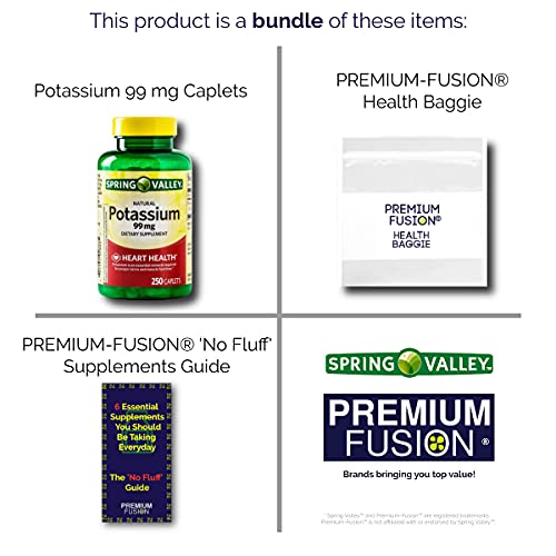 Potassium caplets for active lifestyle