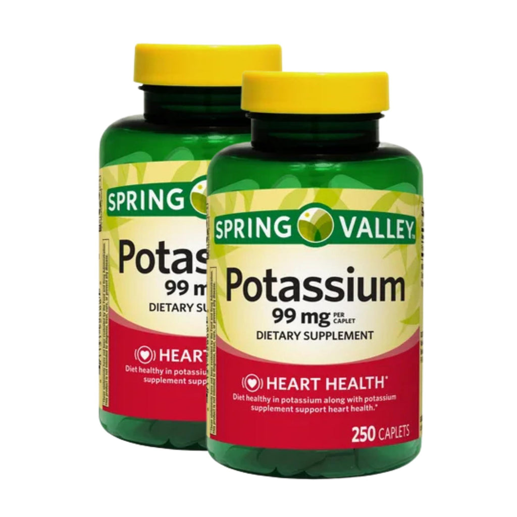 Potassium caplets for daily health