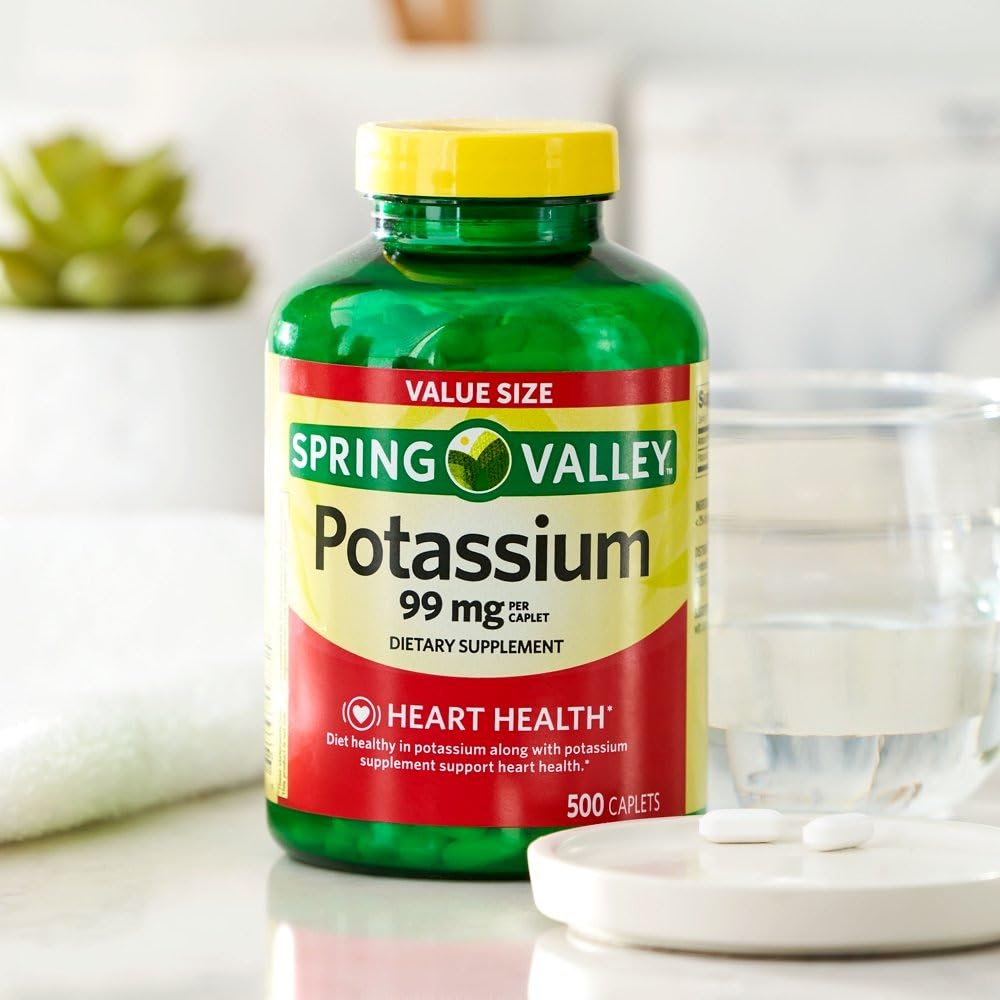 potassium caplets for heart health
