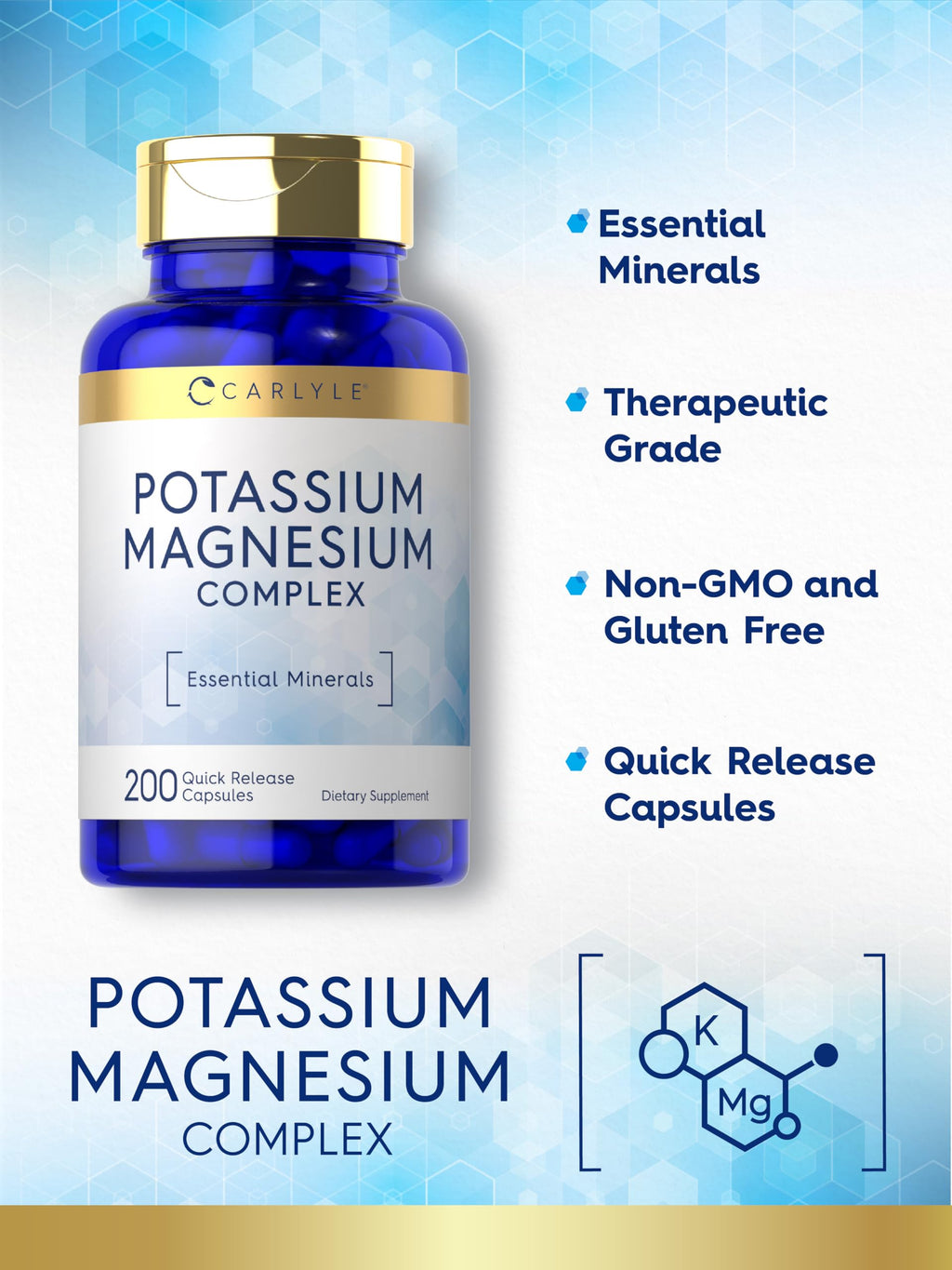potassium capsules for balanced nutrition