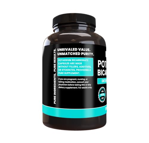 Potassium capsules for balanced nutrition