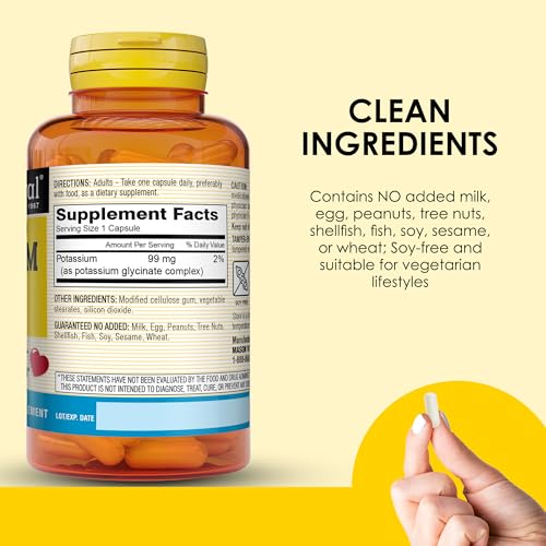 Potassium capsules for daily wellness