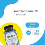 Potassium capsules for electrolyte balance