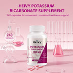 Potassium capsules for heart health