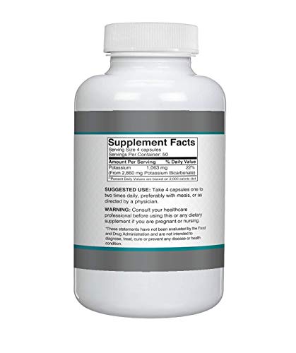 potassium capsules for muscle function