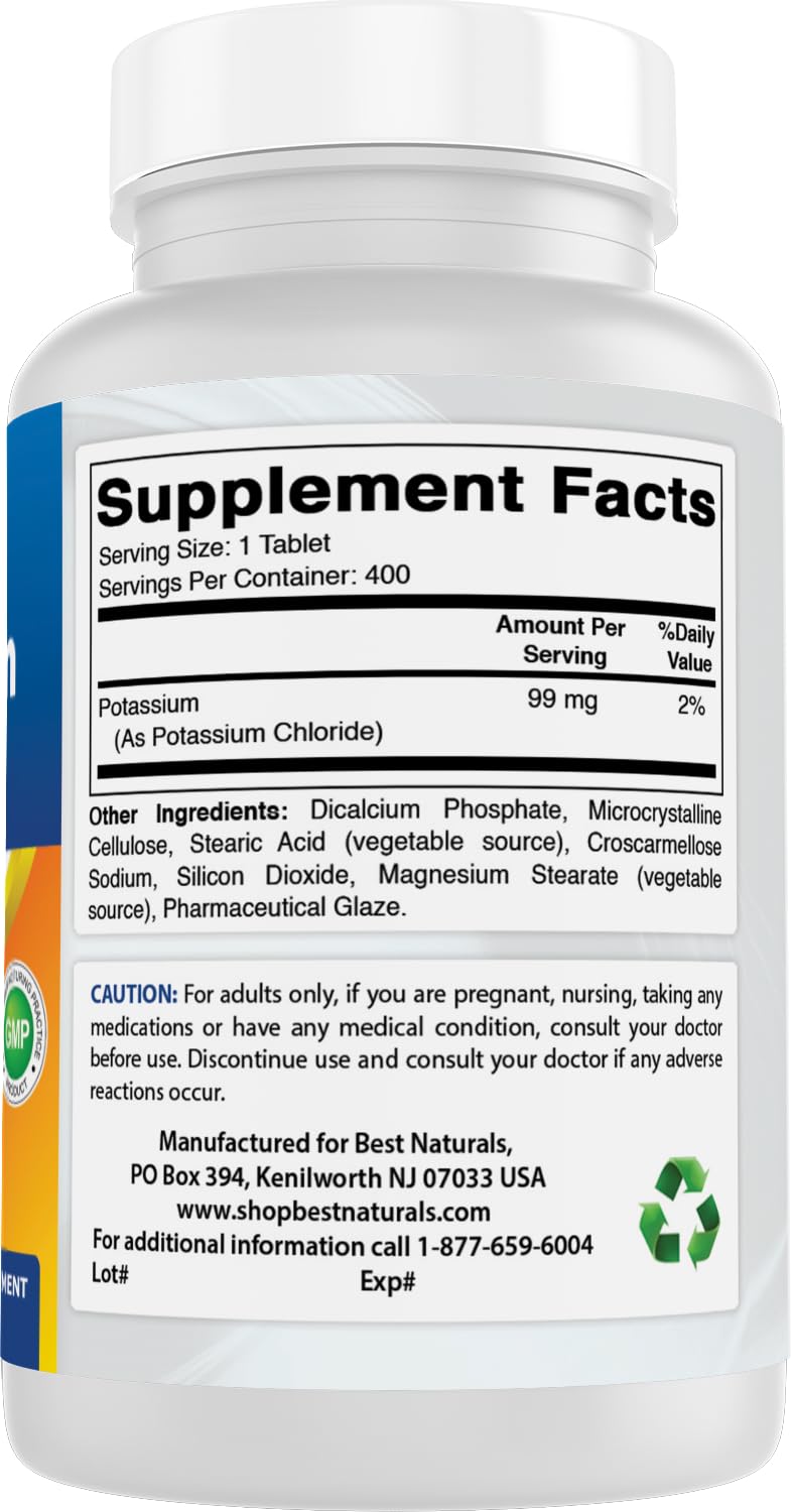 potassium chloride 99 mg for vitality