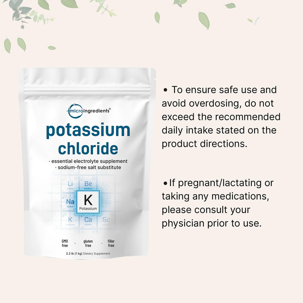 potassium chloride for daily nutrition