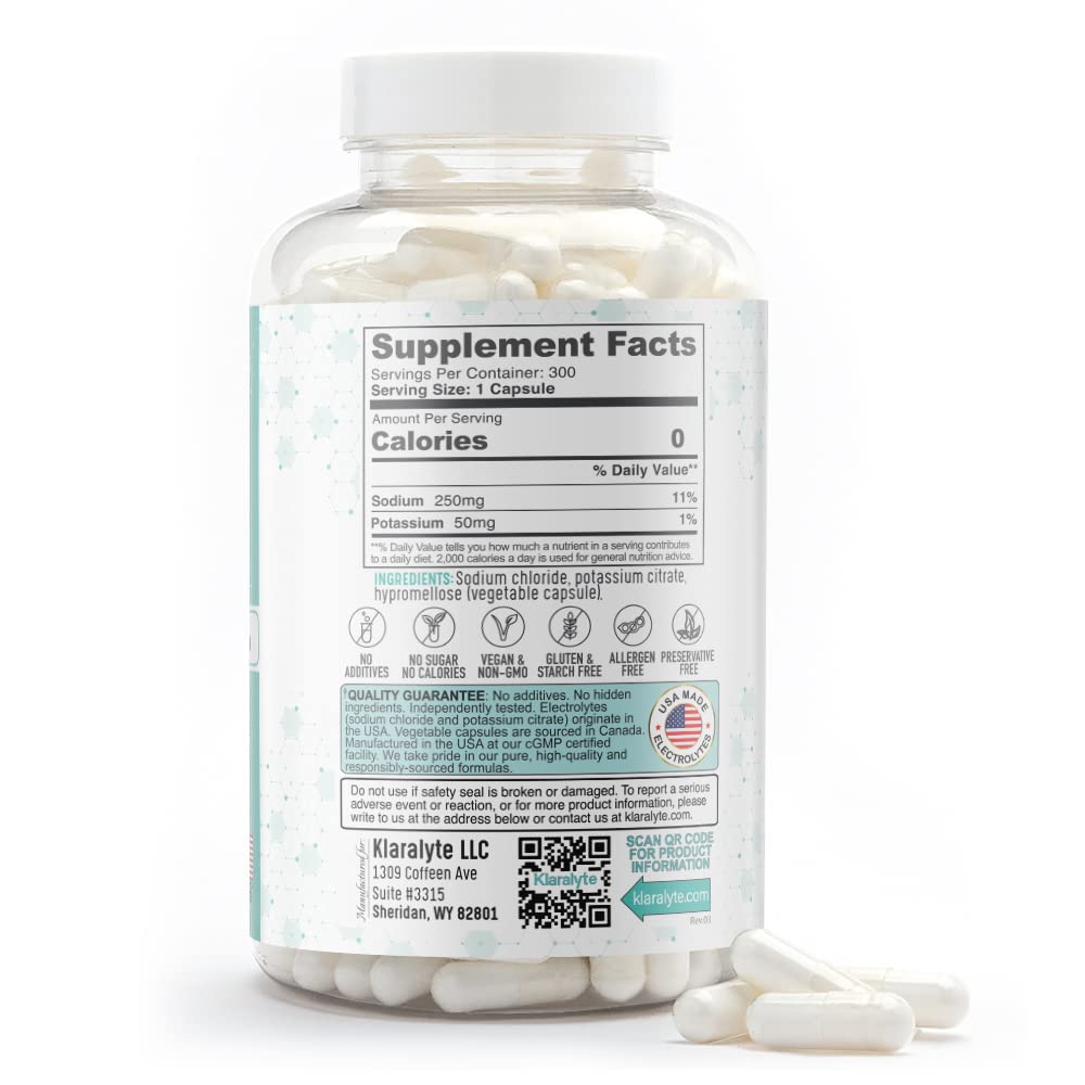 Potassium chloride for electrolyte balance