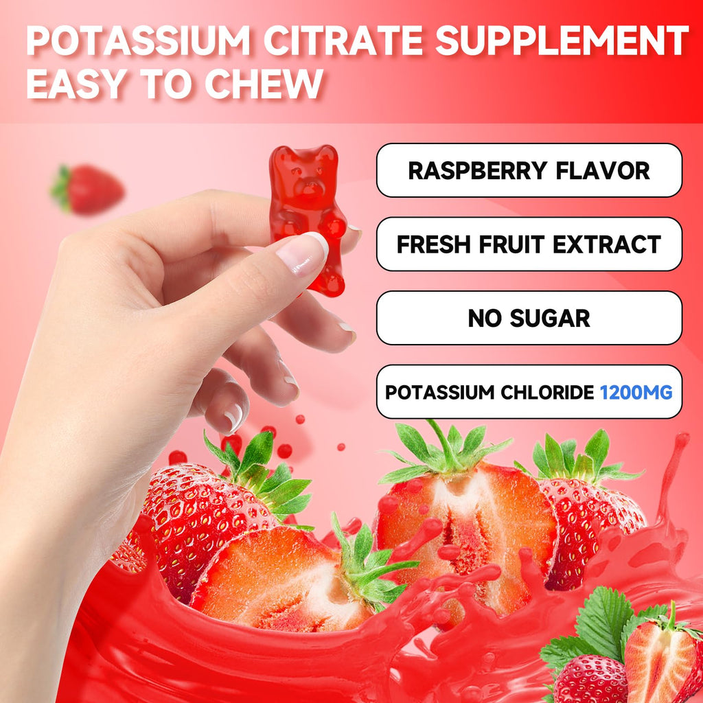 potassium chloride for heart function support