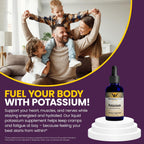 Potassium chloride for hydration balance