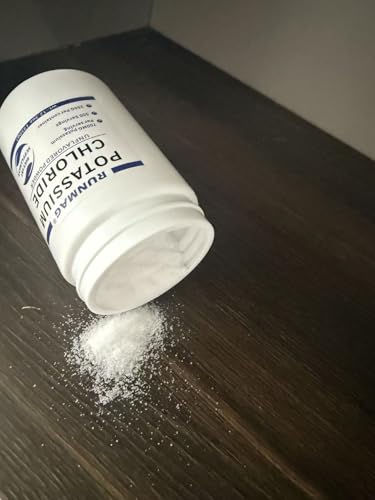 Potassium chloride for low sodium diets