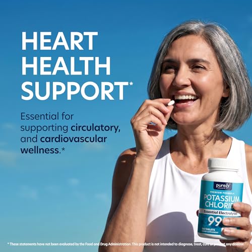 potassium chloride for muscle function support