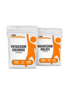Potassium chloride for muscle recovery