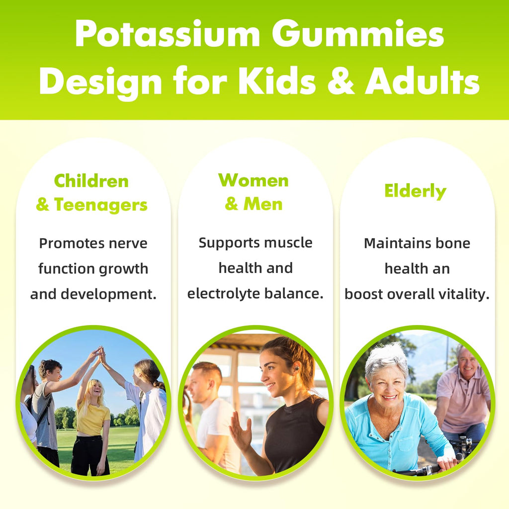potassium chloride gummies for hydration balance