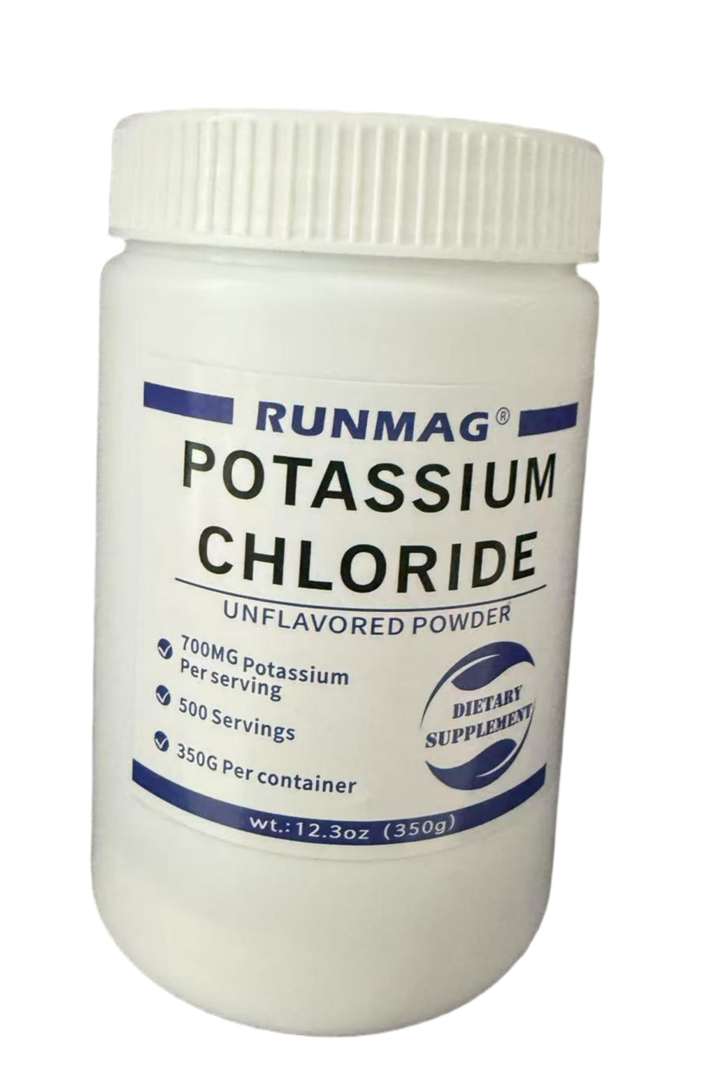 Potassium chloride powder for cooking