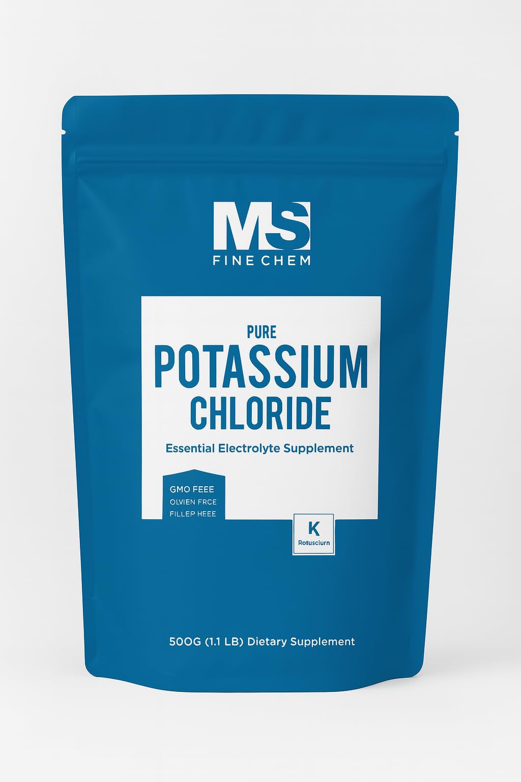 Potassium chloride powder for health